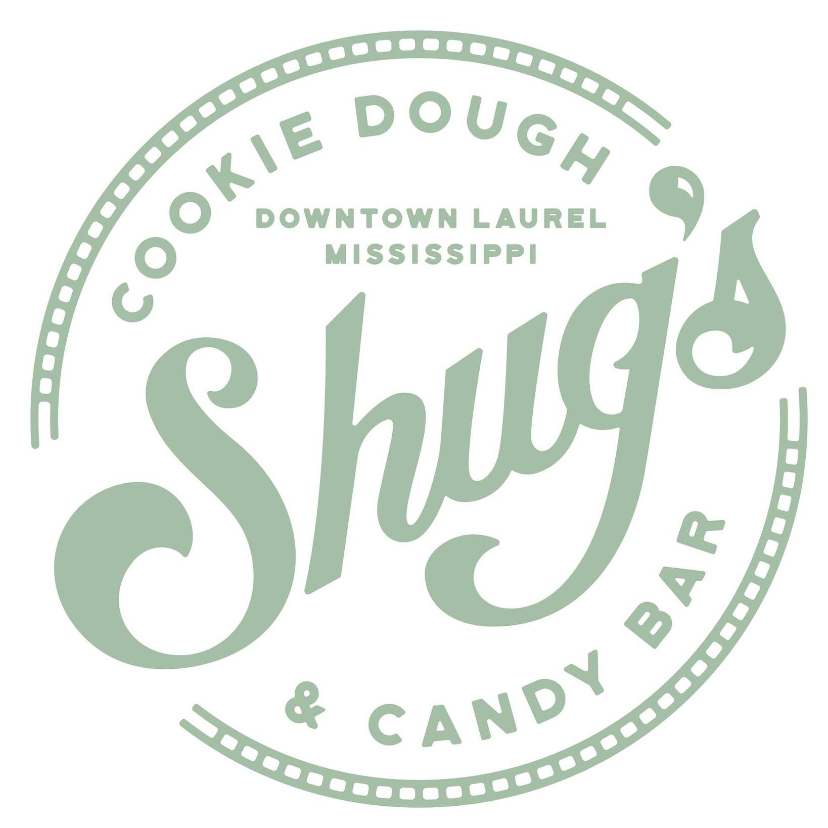 Shug's Cookie Dough & Candy Bar logo